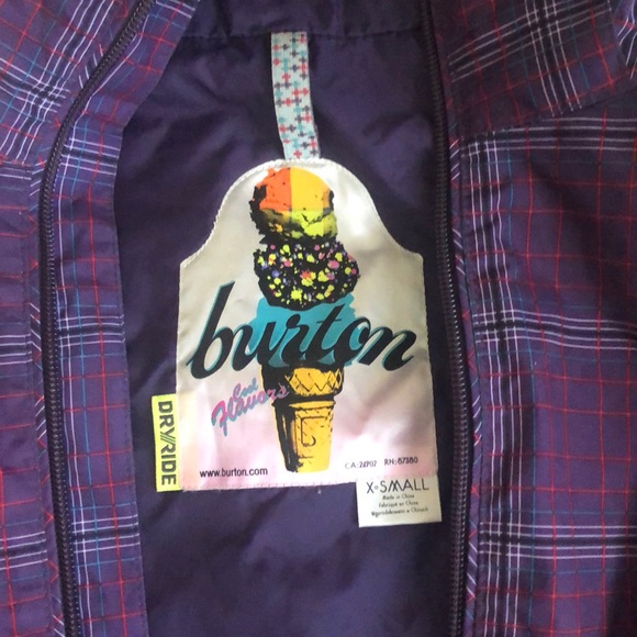Burton | Jackets & Coats | Burton Dryride Ski Snowboard Coat Jacket Xs ...